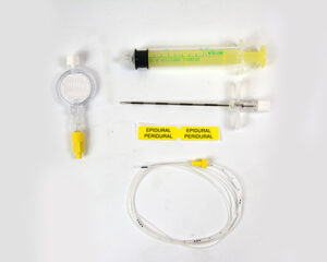 Epidural set with filter + syringe – CMC