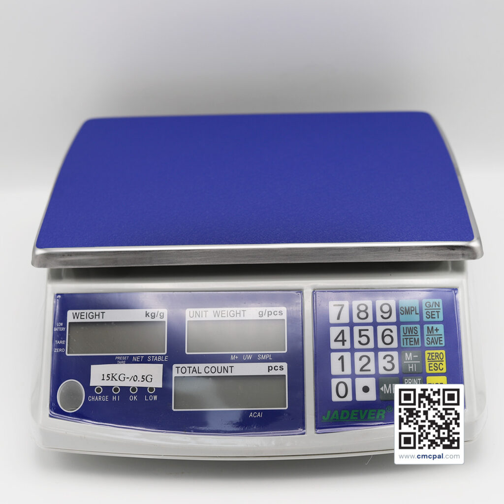 Electronic scale (15 kg x 0.5 g) – CMC